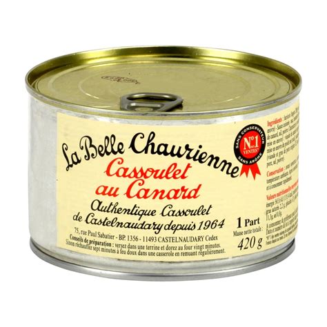 Cassoulet With Duck Confit La Belle Chaurienne Buy Online My French