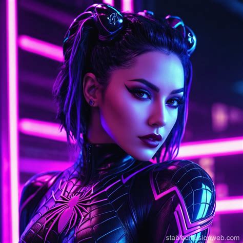 Emma Myers As Spider Woman Stable Diffusion Online
