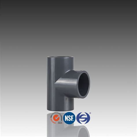 Wholesale Dn15 To Dn400 Pressure Upvcpvc Fitting Equal Tee Pvc Tee