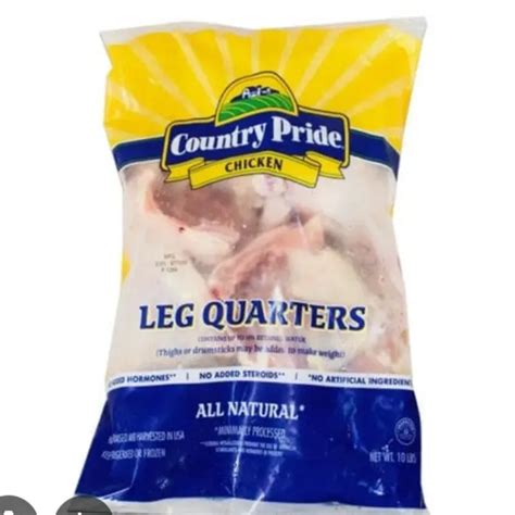 Paquete De Pollo 10 Lb Cuartos Alimentos Crudos Y Elaborados Megacomboslt El Yerro Menú