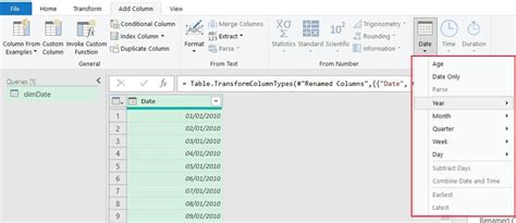 Creating A Calendar Table In Excel Power Query And Its Benefits