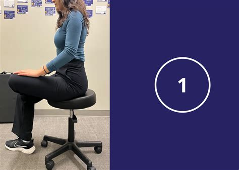 Seated Glute Stretch Figure 4 West End Physiotherapy