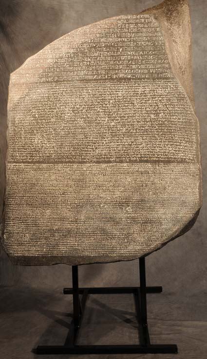 Rosetta Stone Replicas Own A Full Size 3 D Replica Eight