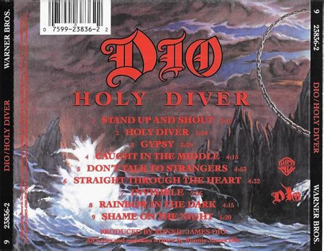 Dio Holy Diver Album Cover