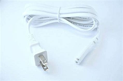 UL Listed OMNIHIL White Feet Long AC Power Cord Compatible With TCL Class S S BR