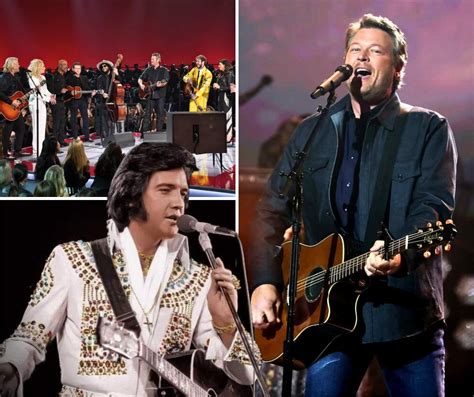 Blake Shelton Pays Tribute To Elvis Presley With An Emotional