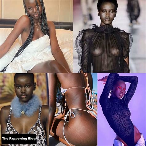 Adut Akech Bior Nude And Sexy Collection 18 Photos Video Thefappening