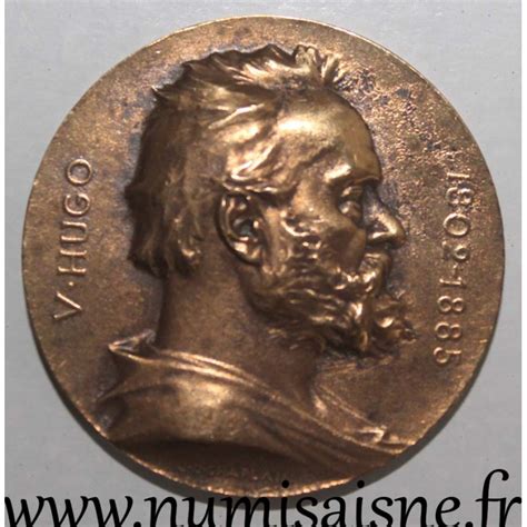 Medaille Victor Hugo Souvenir Du Centenaire 1802 1902 Par Jc