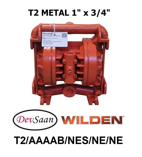 Diaphragm Pump T2 Aln Pompa Diafragma Wilden 1