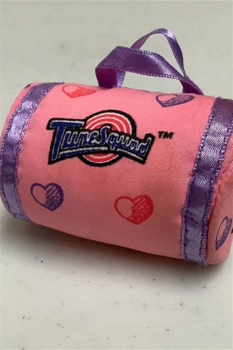 Vintage Lola Bunny Tune Squad Plush Pink Duffel Bag