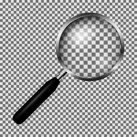 투명 한 배경에 고립 된 현실적인 돋보기 루페 외딴 단일 Png 일러스트 및 벡터 에 대한 무료 다운로드 Pngtree
