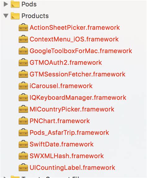 Ios All Pods Becomes Red And Code Won T Compile Stack Overflow