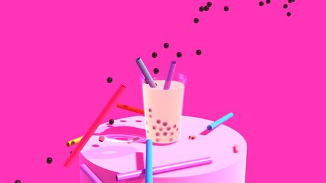 Cute Bubble Tea Wallpapers Wallpaper Cave