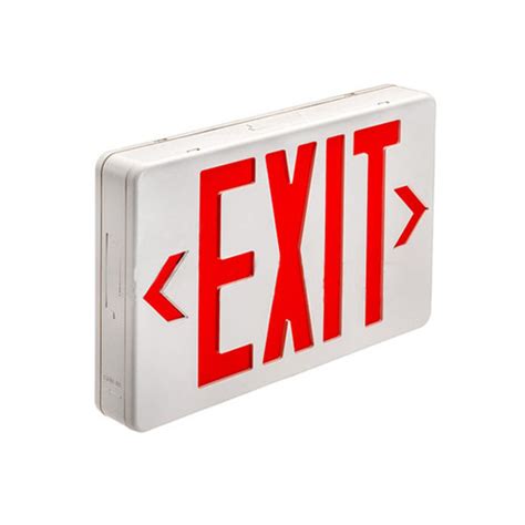 Exit Sign With Battery Backup