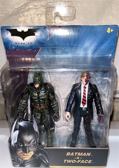 Batman Two Face 2 Pack Dark Knight Action Figures Mattel