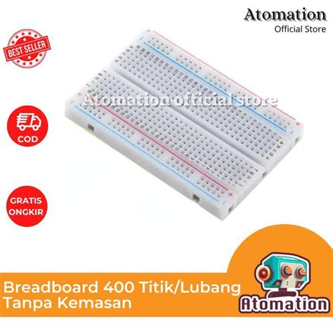 Jual Breadboard Project Board Protoboard Mini Kecil Solderless Mb 102