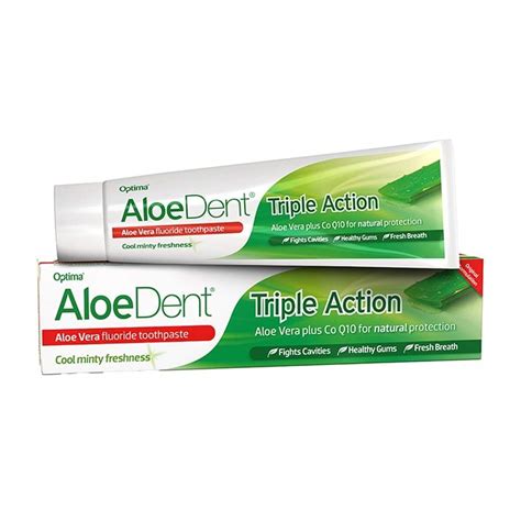 Aloe Dent Triple Action Toothpaste With Flouride