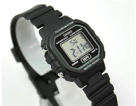 Casio La 20wh 1cdf Original Jam Tangan Cewek Diameter Kecil Mini Rubber