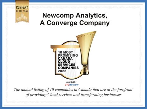 Newcomp Analytics A Converge Company Machine Learning Data Science Cloud A Path To