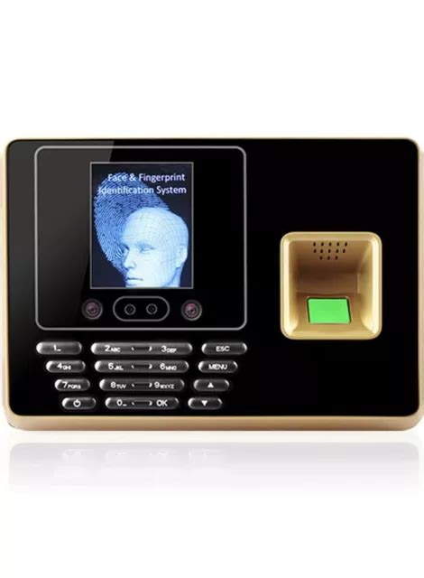 Biometric Fingerprint Time Clock Face Recognition Attendance Machine