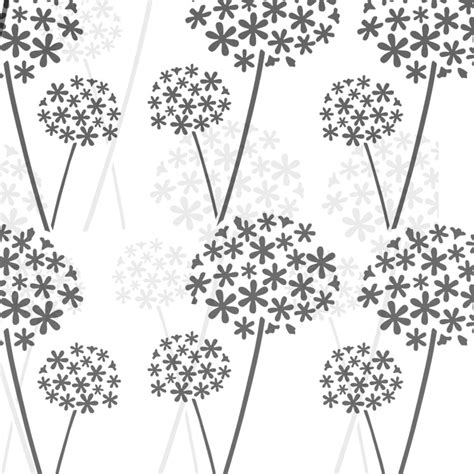 Allium Flower Stencil Ideal Stencils Idealstencils