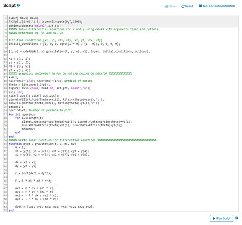 Solved What Is Wrong With My Code Two Body Problem By Chegg Com