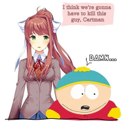 Eric Cartman And Monika Ddlc South Park Eric Cartman