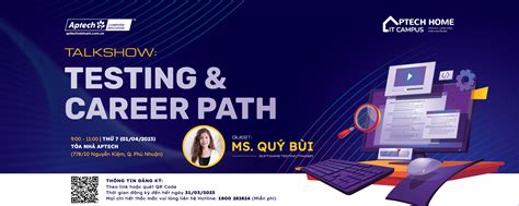 Hcm Talkshow Testing And Career Path Cơ Hội And Thách Thức Trong Ngành