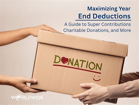 A Quick Guide To Charitable Donations And Tax Deductions