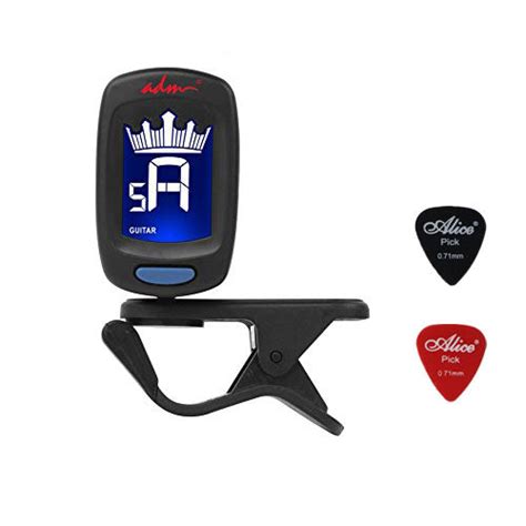 Adm A9 Guitar Tuner Clip On For Acousticelectric Guitar Ukulele Vio