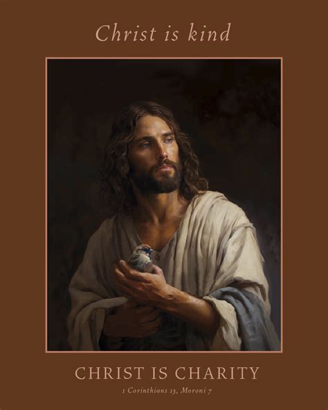 Christ Is Charity Lester Yocum Uplifting Arts