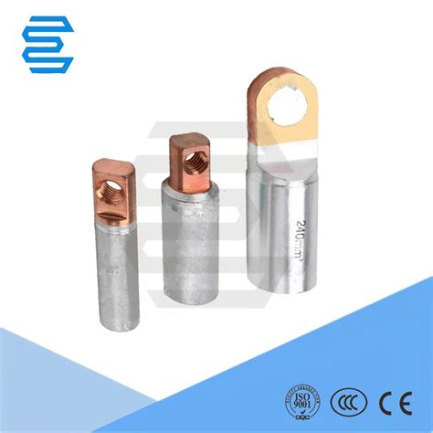 Cable Termination Lug Copper Aluminium Type Tinned Copper Cable Lug Bimetallic Terminal Lugs