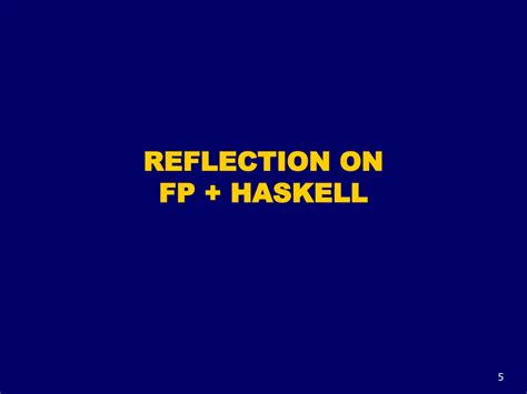ppt exploring programming paradigms reflections on functional