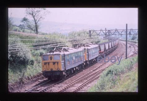 35mm Slide Class 76s 76038 And 76039 At Hatfield On 7781 £225