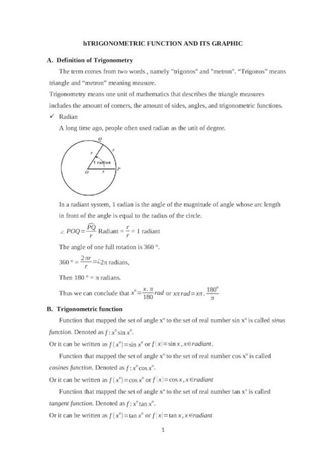 Docx Trigonometric Function And Its Graphic New Dokumen Tips