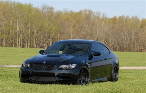 Wallpaper Black Bmw Bmw Before Black Coupe E92 For Mobile And Desktop Section Bmw