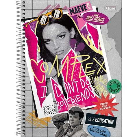 Caderno Sex Education Universitário 10 Matérias 160 Folhas Tilibra