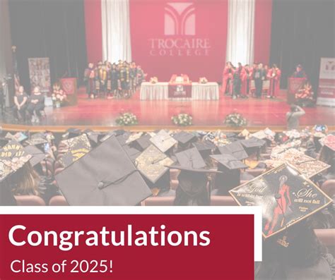 Trocaire Congratulations Class Of 2025 🎓 Classof2025