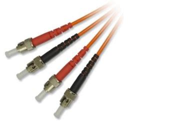 ST Fiber Optic Patch Cord ST Fiber Patch Cable Aminite Fiber Connectors Manufacturer Supplier
