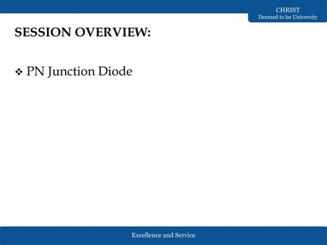 Lecture 1 Pn Junction Diode In Basic Electronics Ppt