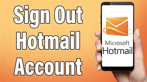 Hotmail Logout 2022 Hotmail App Log Out Help Hotmail Account Sign