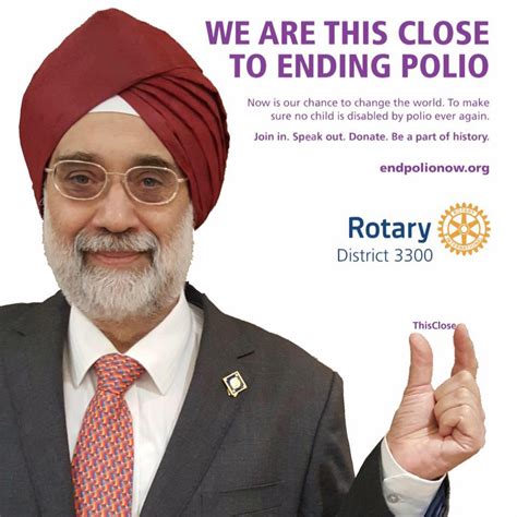 Pdg Dr Rajindar Singh Rotary Club Of Teluk Intan District 3300 Malaysia