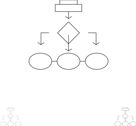 Flowchart Algorithm Business Data Architecture Scheme Structure Workflow Bold And Thin Black