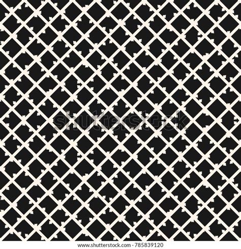 Square Grid Vector Seamless Pattern Abstract Stock Vector Royalty Free