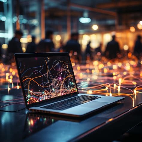 Premium Ai Image Computer Network