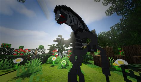 [1 16] Xenomorph V1 Optifine 3d Minecraft Texture Pack