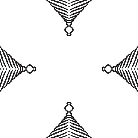 Premium Vector Seamless Pattern With Abstract Ornaments