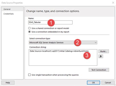 SSRS Report Builder With DAX Query Support