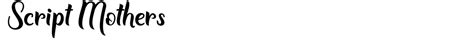 Script Mothers Font Download