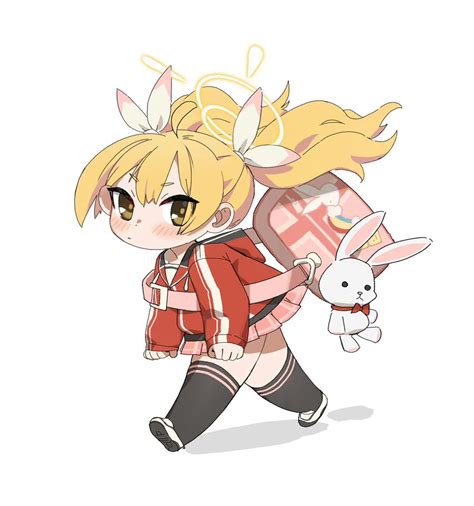 Nemo Leafnight Yoshimi Blue Archive Blue Archive 1girl Ahoge Bag Bag Charm Black